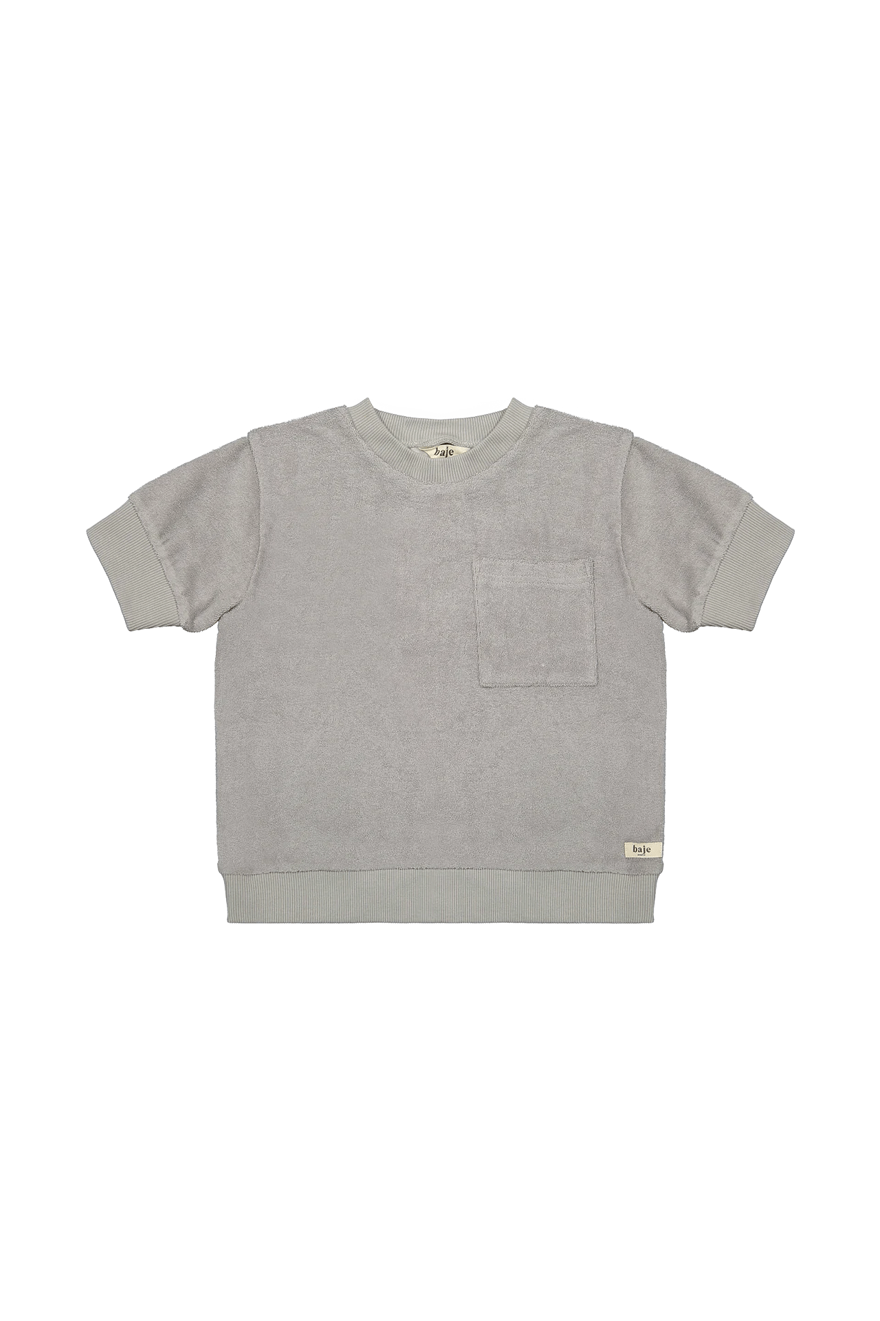 Baje Studio Shortsleeve in Grey Elephant – Kidsbarn.nl