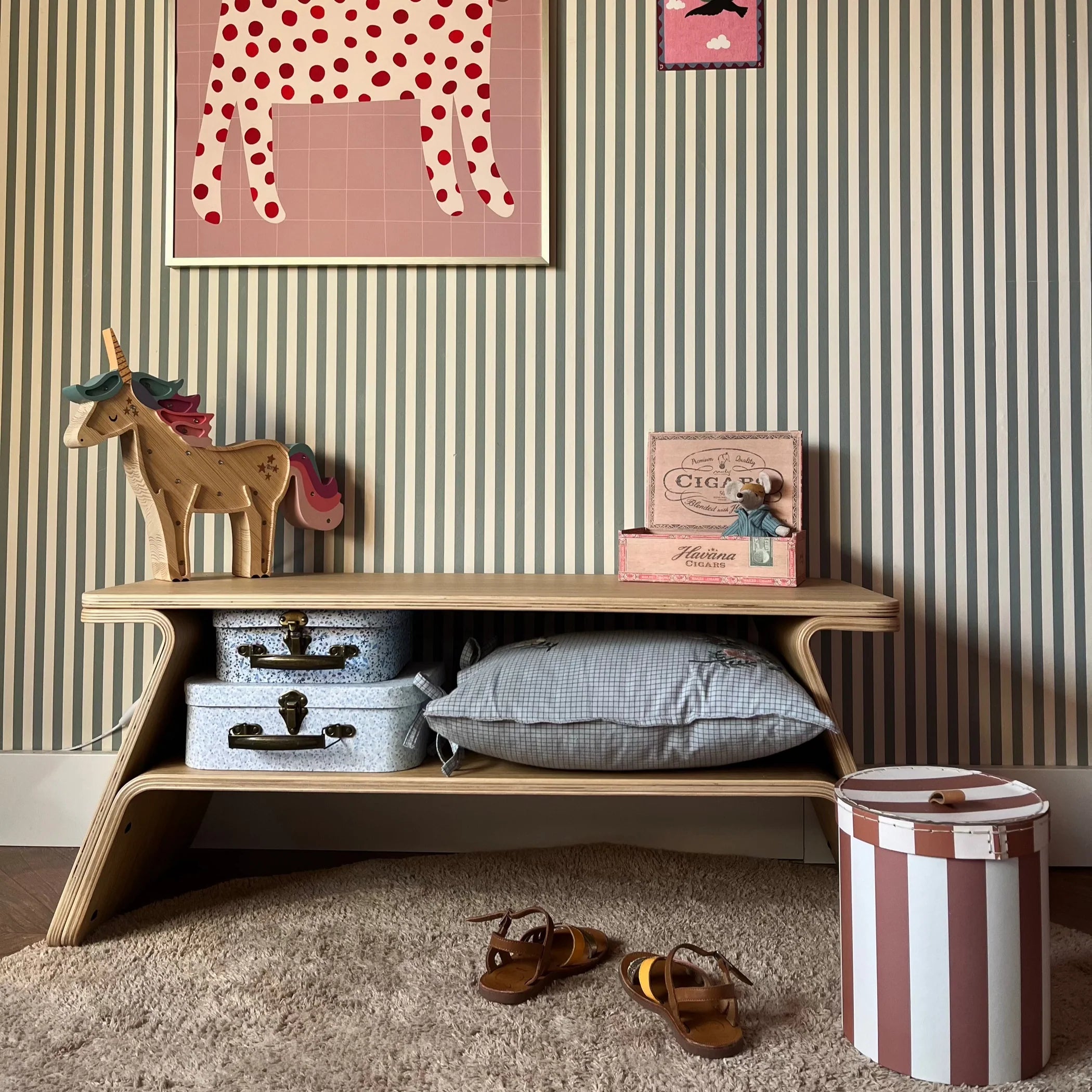 Tokyo Bench Kids – Veelzijdige Kinderbank & Speelbank | Kidsbarn.nl