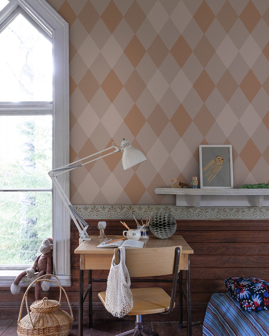 Midbec Behang - Kalas Roze