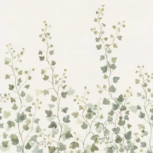 Ivy Green behang van Sandberg | Natuurlijk rustig kinderbehang